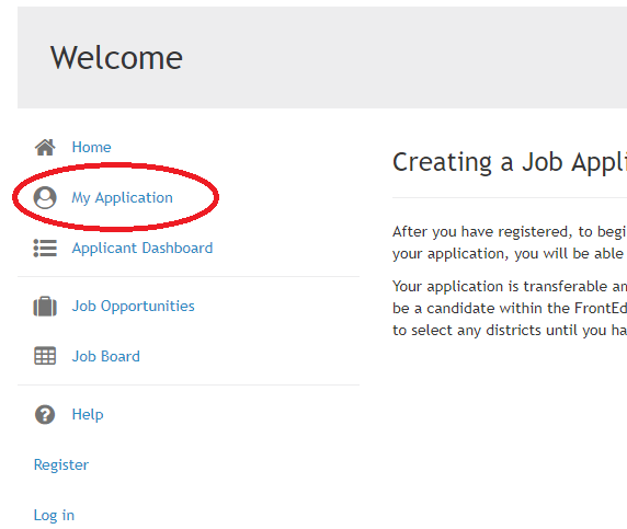 Complete Your Application – RecruitFront